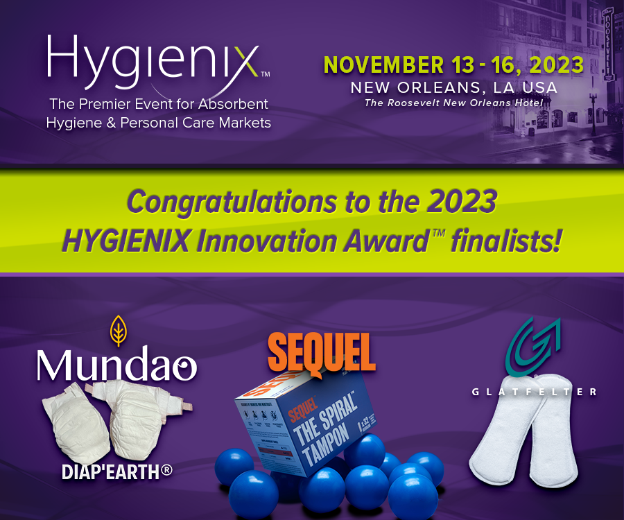 Glatfelter, Mundeo, And Sequel To Vie For Hygienix Innovation Award ...